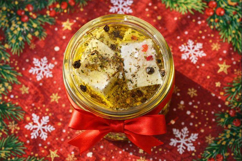 Cheese Preserved in Olive Oil: Traditional Greek Meze & Food Gift ...